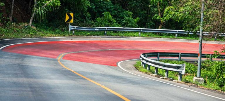 High Friction Surfacing - Helios Road Marking